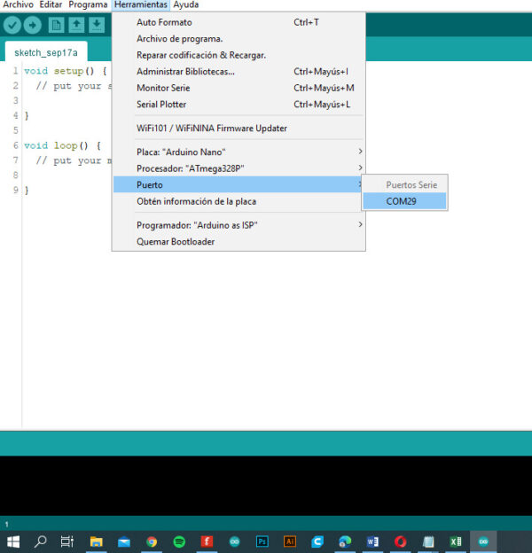 Taller 1 Robótica y programación Diversificado Arduino Nano - Roboteach